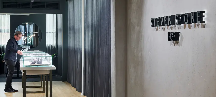 Steven Stone store Spinningfields, Manchester